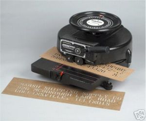 Marsh Stencil Machine